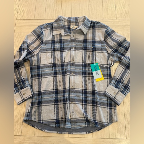 Fair Harbor | Shirts | Fair Harbor Dunewood Ultra Stretch Flannel Size ...